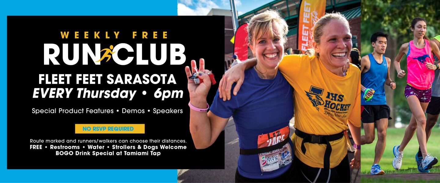 Thursday Night Run Club | Group Runs | Fleet Feet Sarasota