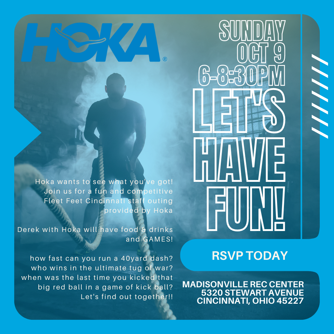 Hoka All Staff Celebration - Fleet Feet Cincy