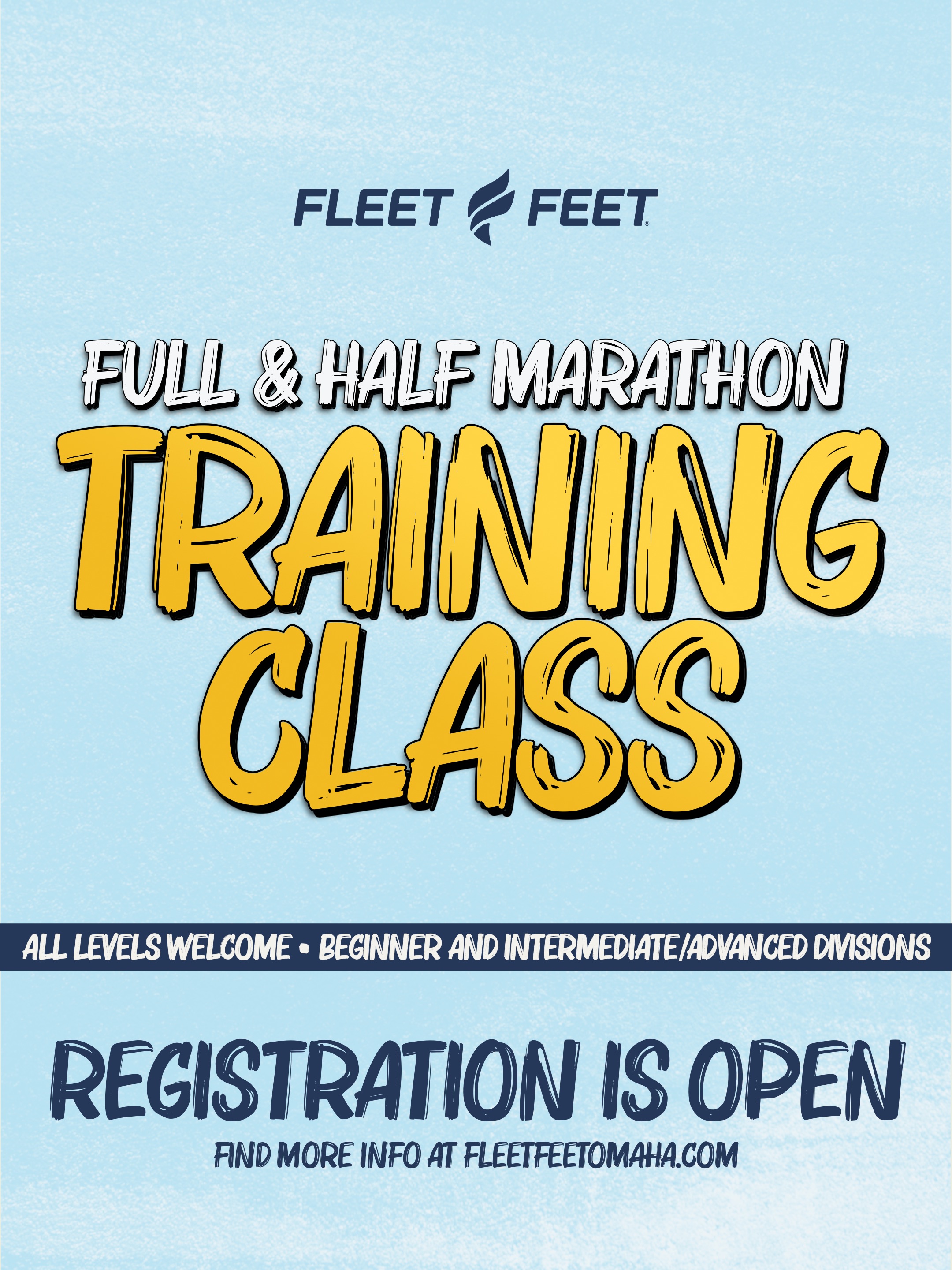 Spring Training Class 2026: Registration Is Open! - Fleet Feet Omaha