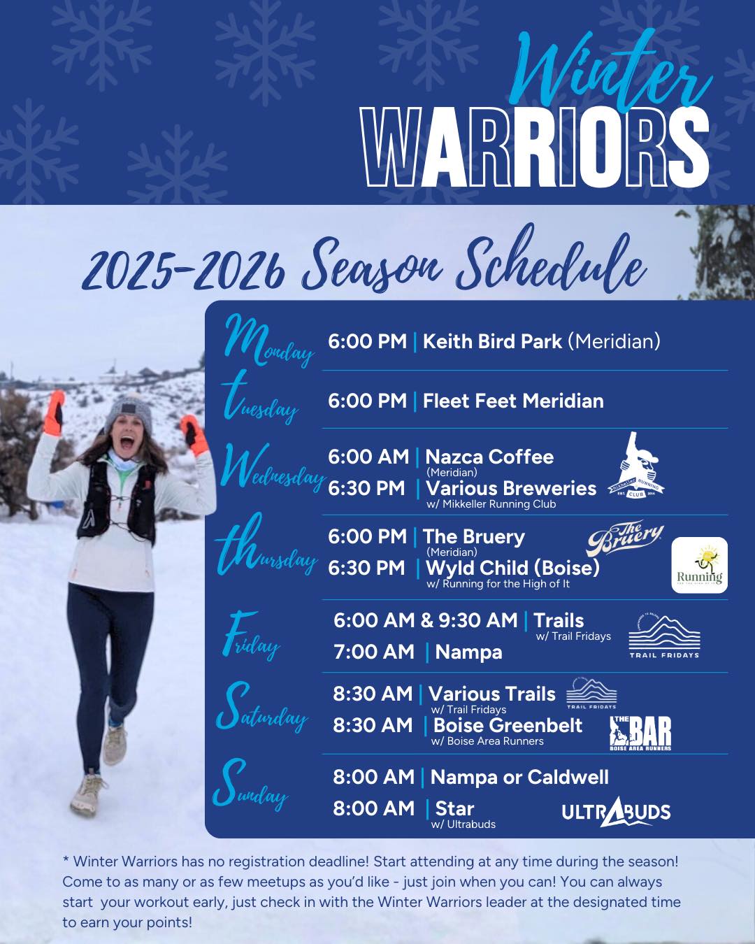 Winter Warriors is Back and the 2025 - 2026 Schedule is Live! - Fleet ...