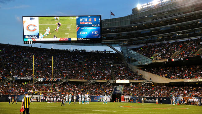 This Is What Soldier Field's New And Improved Video Boards Will Look Like