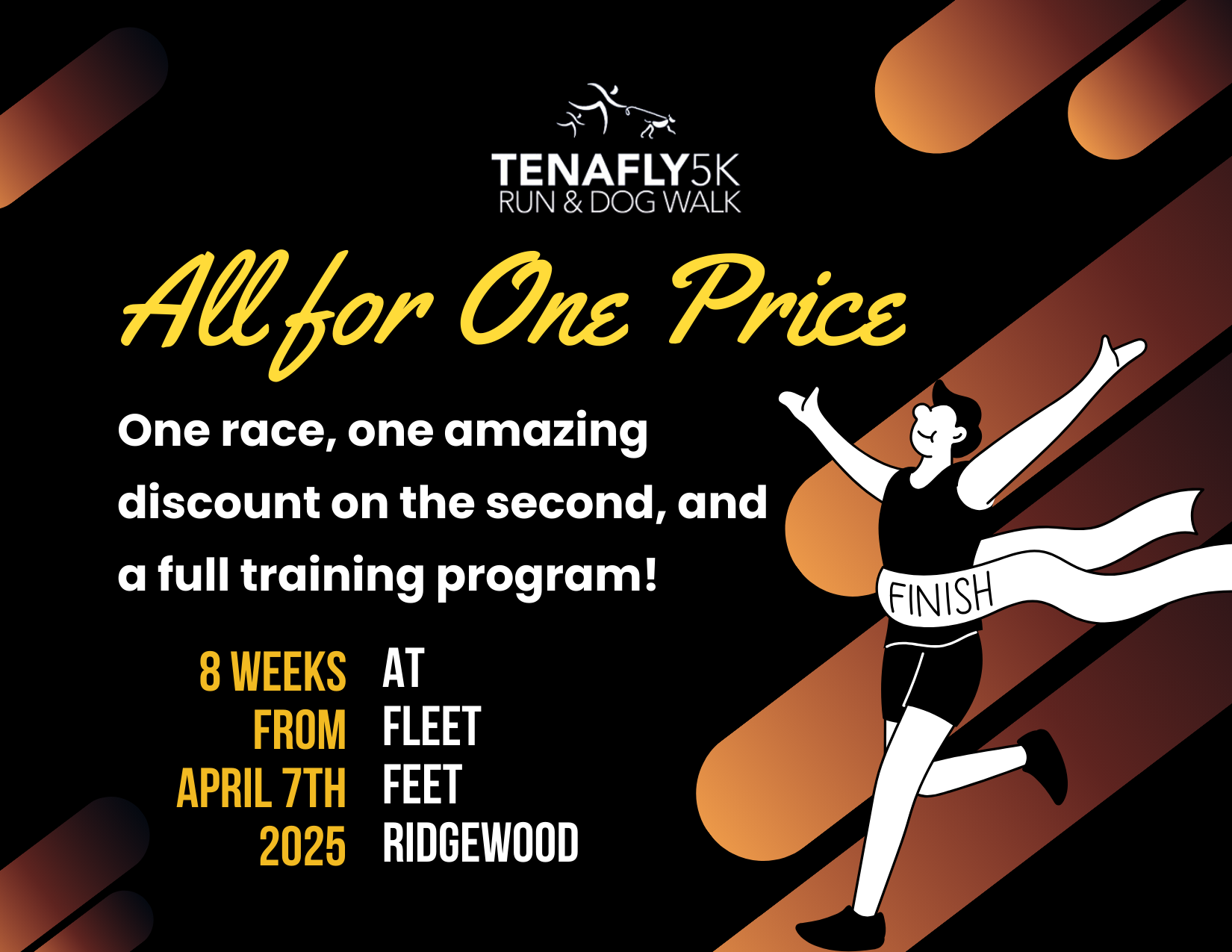 The 27th TEF Tenafly 5K Run & Big Run 5K Training Program/Fun Run ...