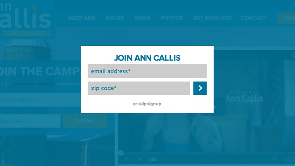 Best Practices for Splash Pages - New Media Campaigns