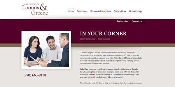 Law Offices of Loomis & Greene - New Media Campaigns