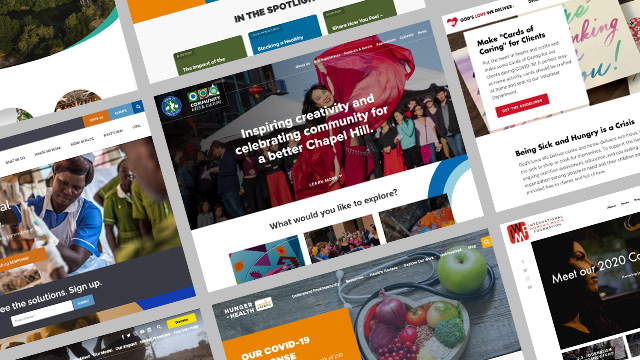 Recent Nonprofit Websites - New Media Campaigns