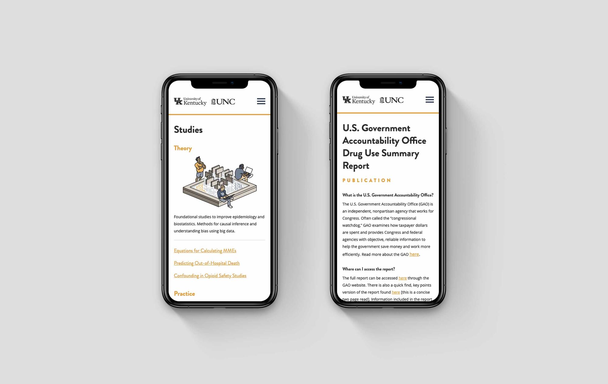 Opioid Data Research Website Design