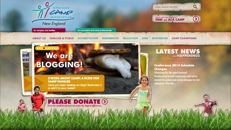 American Camp Association New England - New Media Campaigns American Camp Association New England - New Media Campaigns