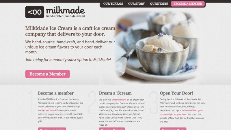MilkMade Ice Cream - New Media Campaigns