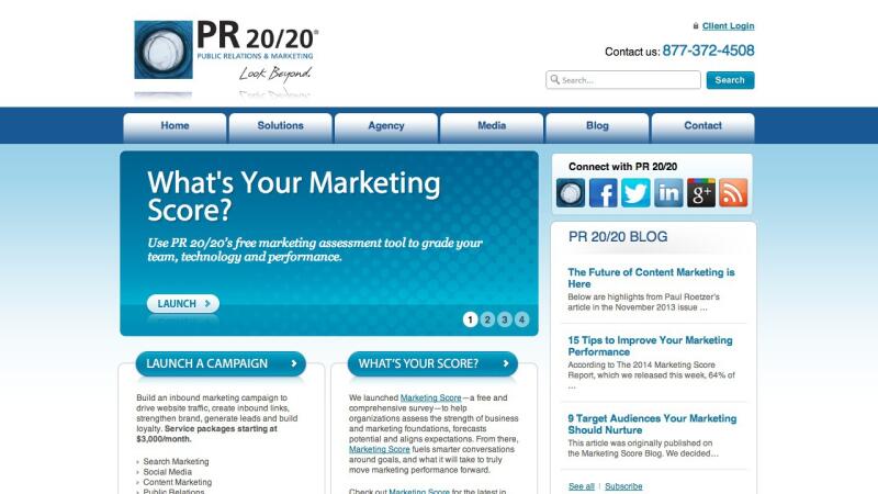 PR 20/20 - New Media Campaigns