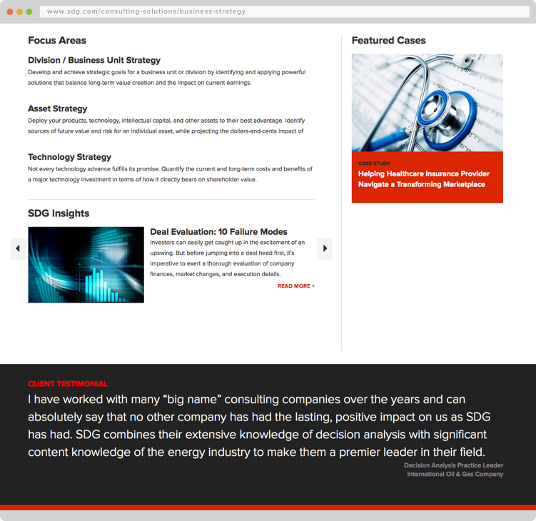Strategic Decisions Group - New Media Campaigns