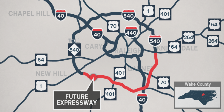 NC Department Of Transportation Will Complete 540 Loop Wake County 
